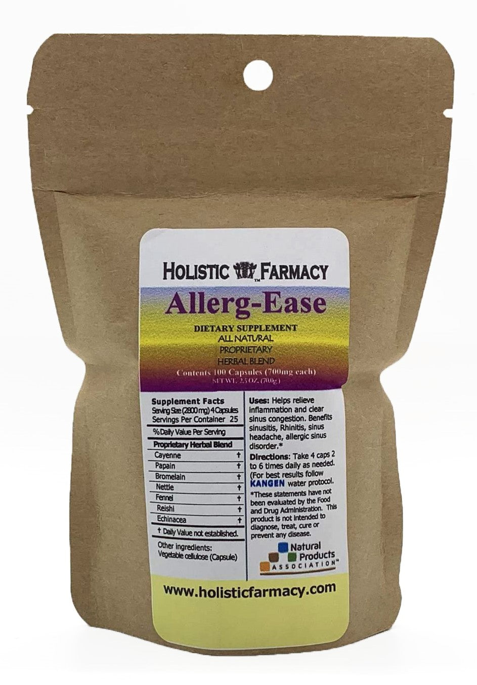 Allerg-Ease | Antihistamine Relief from Allergic Reactions – Holistic ...