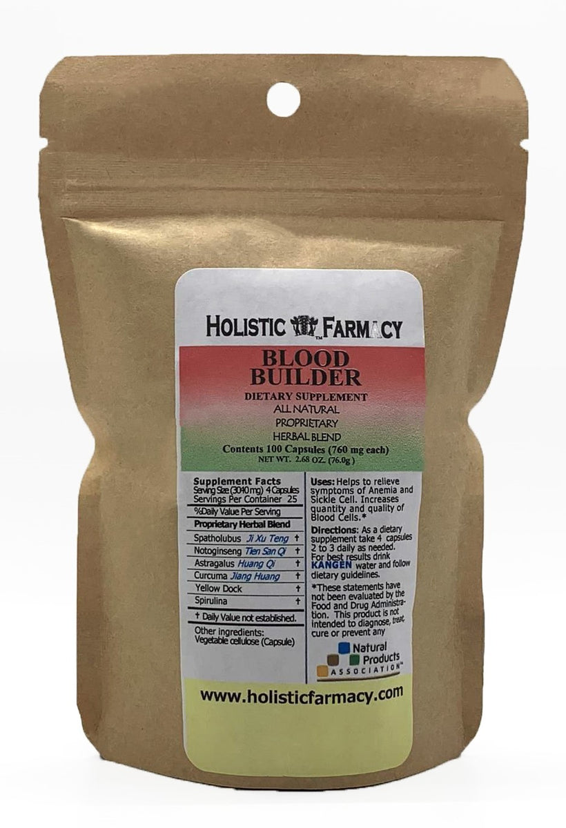 Blood Builder | Supports Quantity & Quality of Blood Cells – Holistic ...