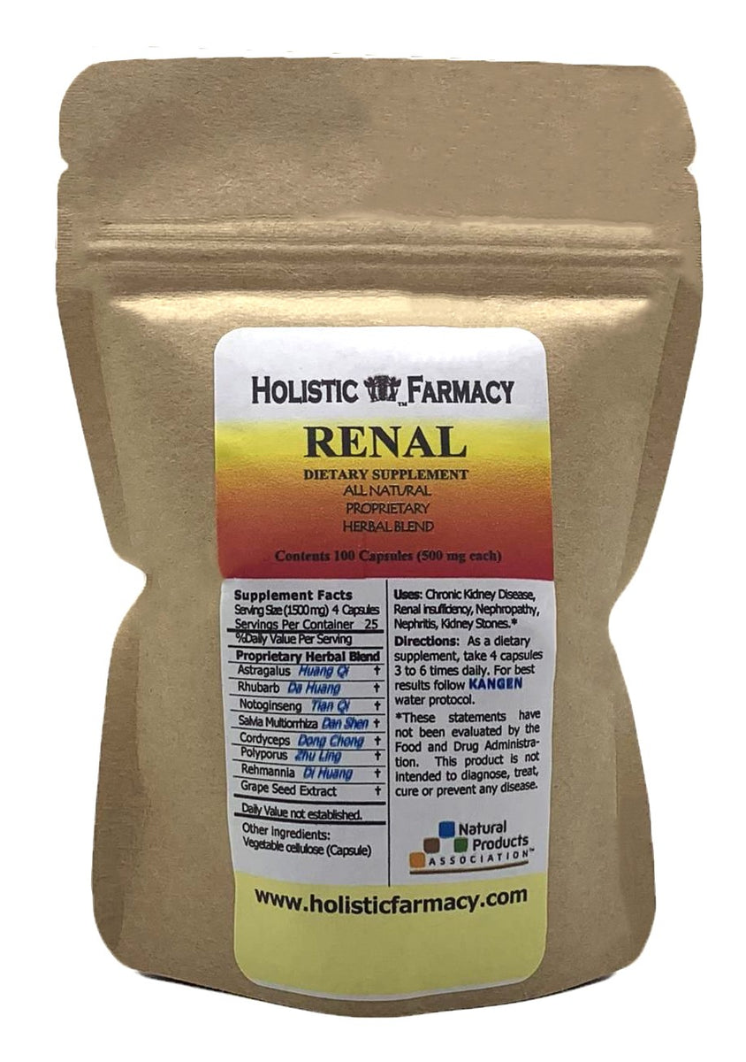 Renal | Supports Kidney Function & Repair – Holistic Farmacy